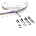 Goyunwell #5 Zipper Pulls Metal Silver Zipper Pulls Bulk 40pcs Zipper ...