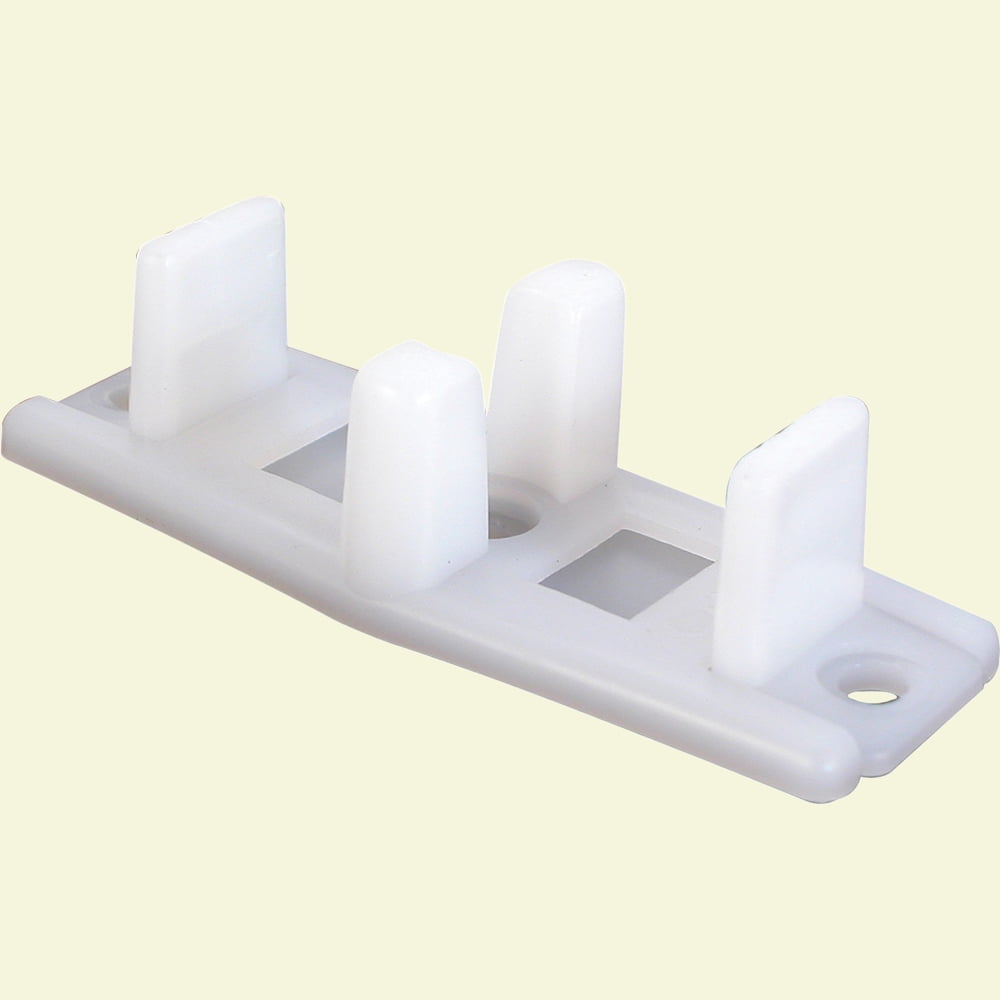 Bypass Door Guide with 3/4 in. High, Adjustable Nylon (2-pack ...