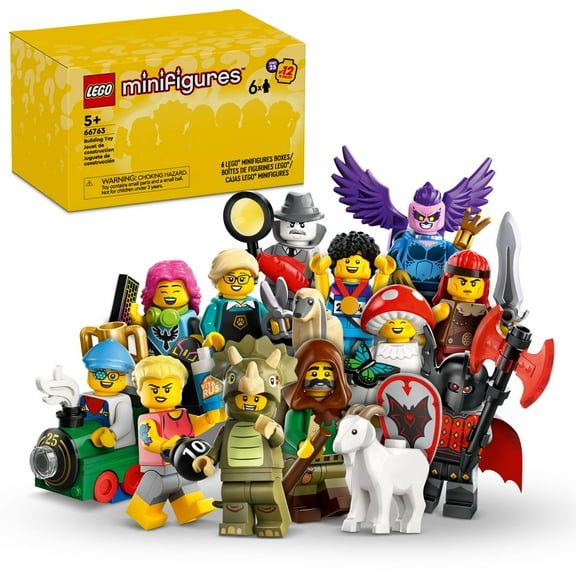 LEGO Minifigures Series 27 6 Pack - Multipack of Collectible Figures ...