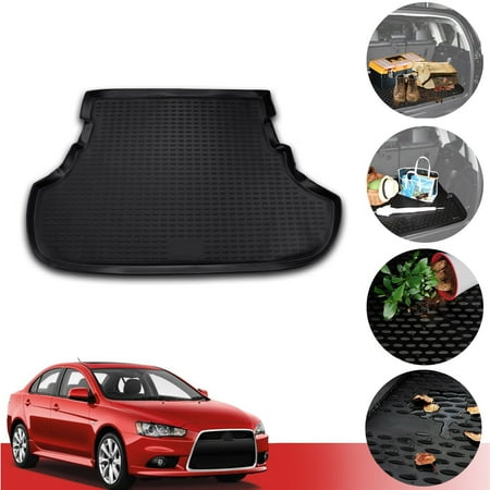 Cargo Liner For Mitsubishi Lancer Sedan 2008-2017 Rear Trunk Floor Mat ...