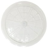 Mainstays Saucer 12 Inch Clear Plastic Round Plant Saucer - Walmart.com