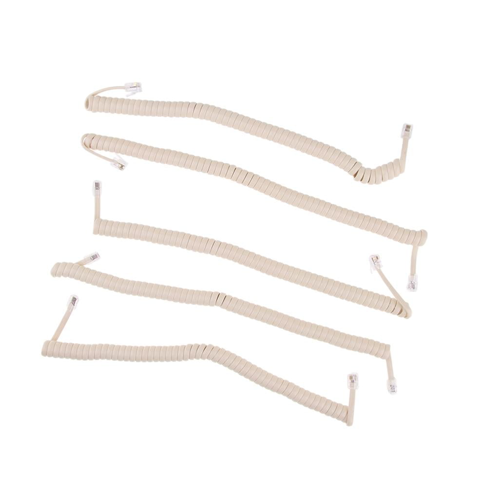 Click here for Yinanstore Coiled Telephone Handset Cable - Extend... prices