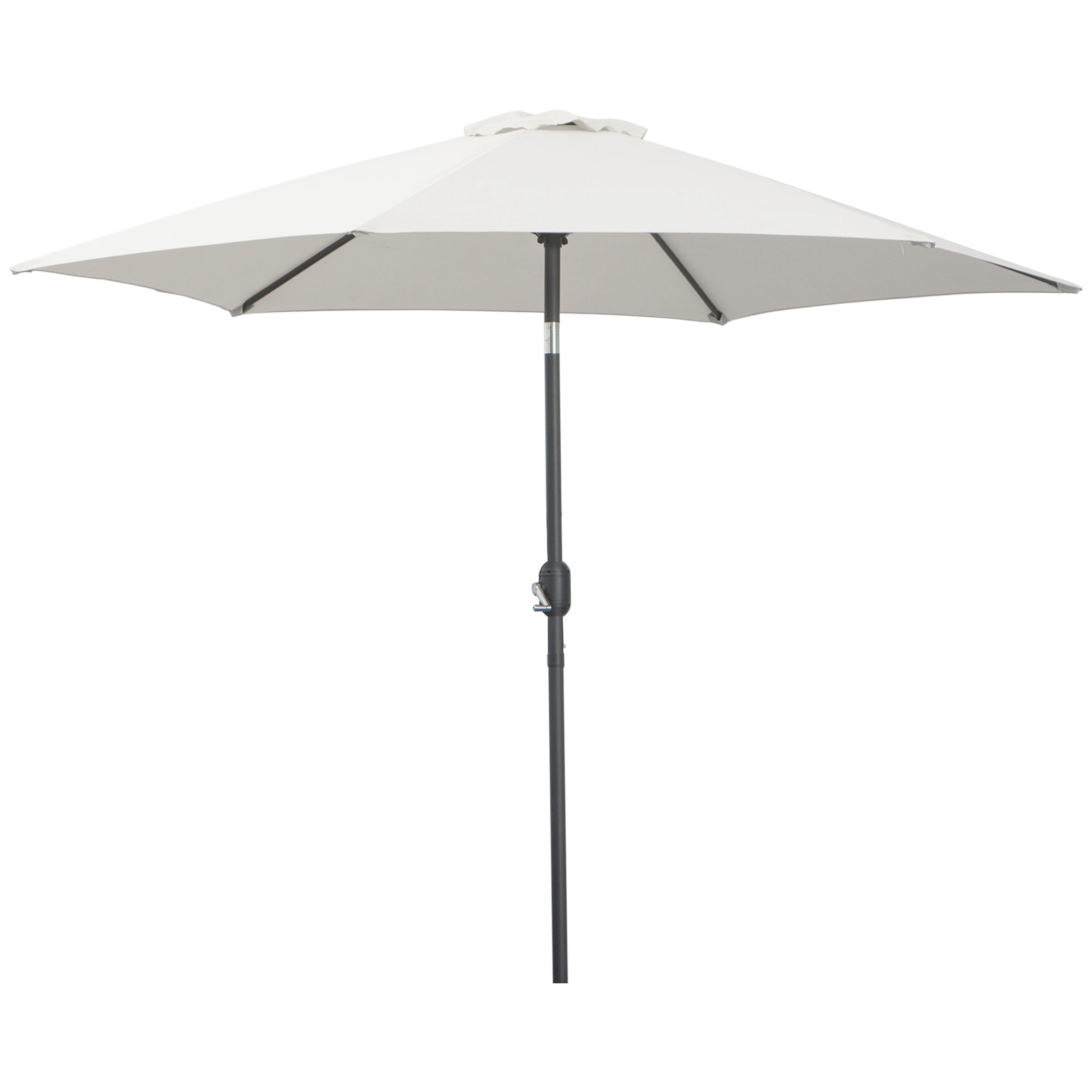 Click here for Outsunny 8.5 Round Aluminum Patio Umbrella  Cream... prices