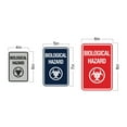 Portrait Round Biological Hazard Sign (Red) - Medium - Walmart.com