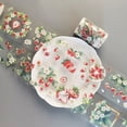 Clear Flower Decorative Tape Water Resistant PET Tape Aesthetic Tape ...