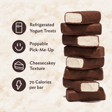 Clio Mini Vanilla Greek Yogurt Cheesecake Bar in Chocolate Coating, 0. ...