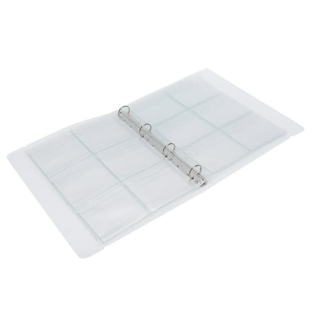 Compact Transparent Binder for Coin, Medal and Badge Collection with 6 ...