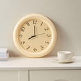 Elegant Wall Clock Silents Movement Easy Installation Decorative Clock ...
