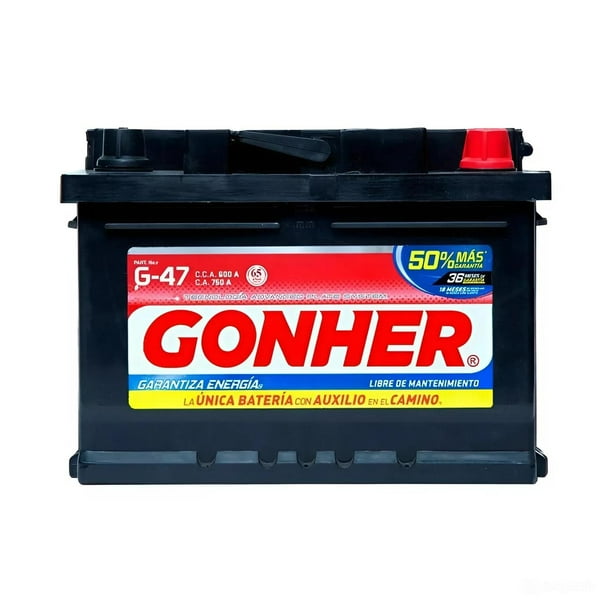 GONHER ACUMULADOR G 47 600 FT | Bodega Aurrera en línea