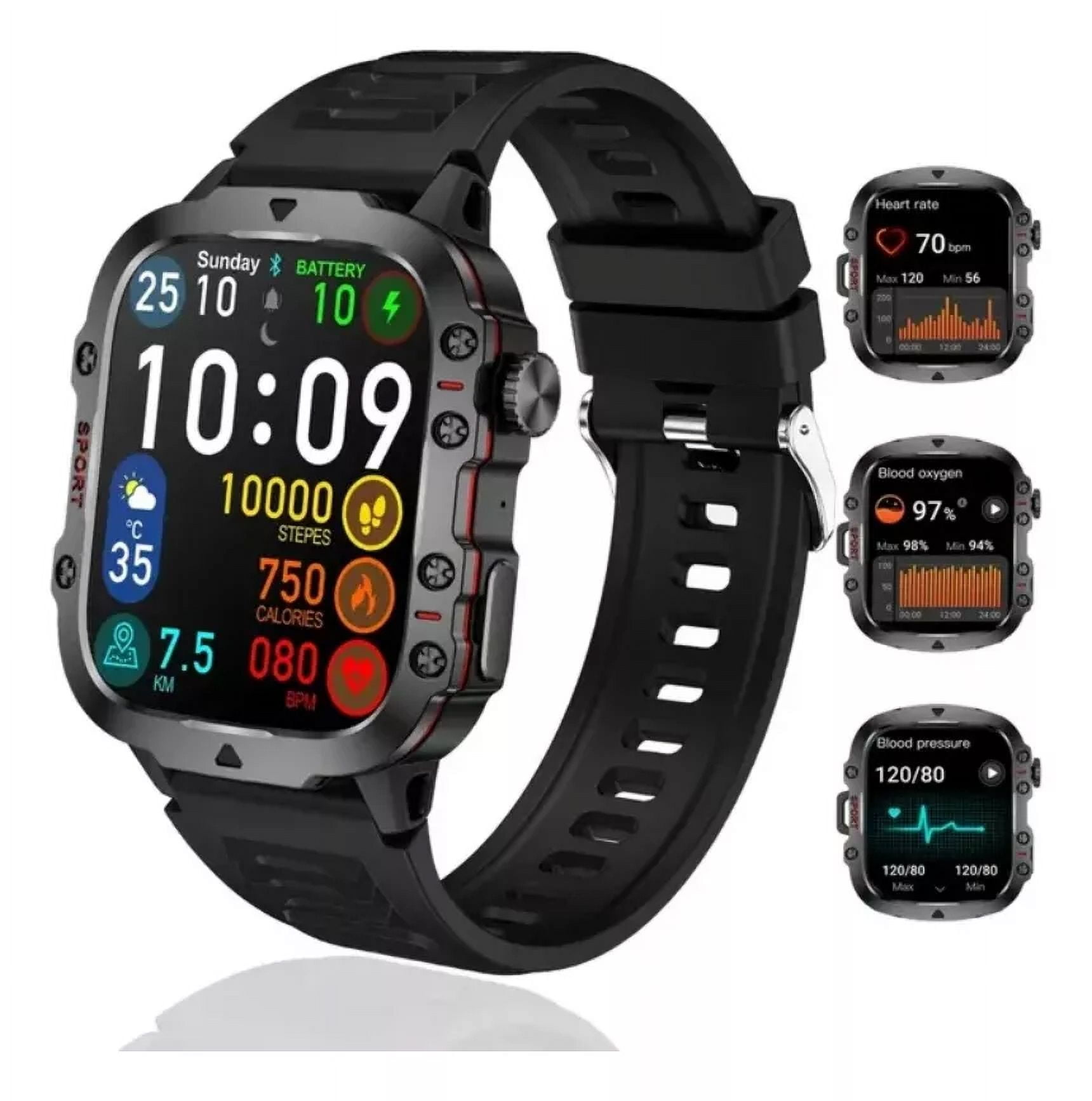 Reloj Inteligente Foxbox Deportivo Bluetooth De 1.96 Pulgada | Walmart ...