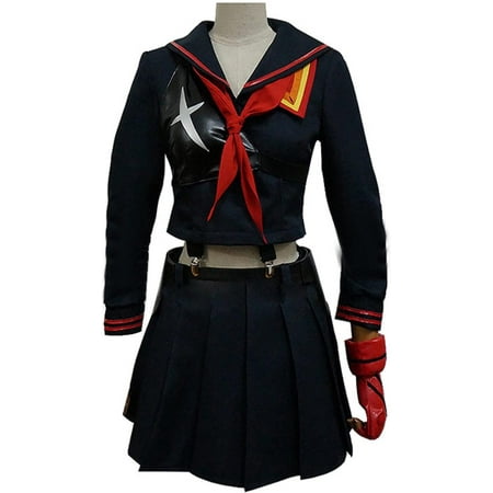 Japanese Anime Kill La Kill Wig Women Matoi Ryuko Cosplay Costumes ...