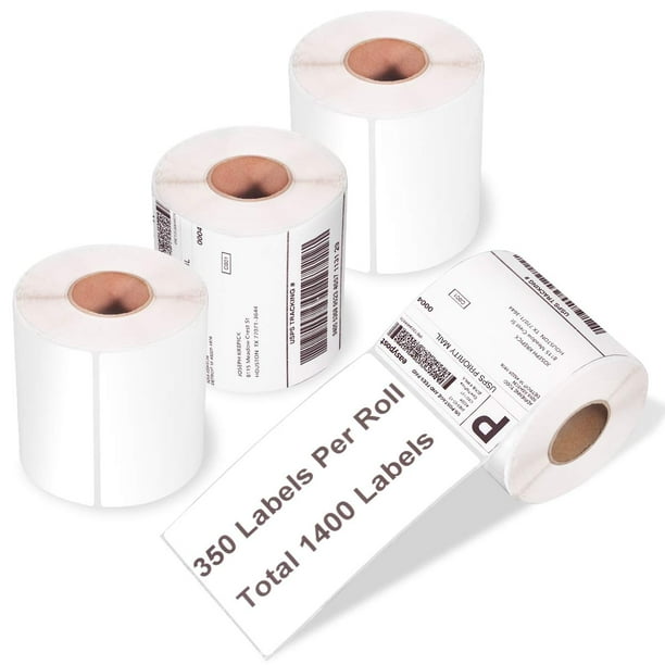 Etiquetas térmicas para envíos GameExcel 4x6 1400 Labels 350/rollo ...