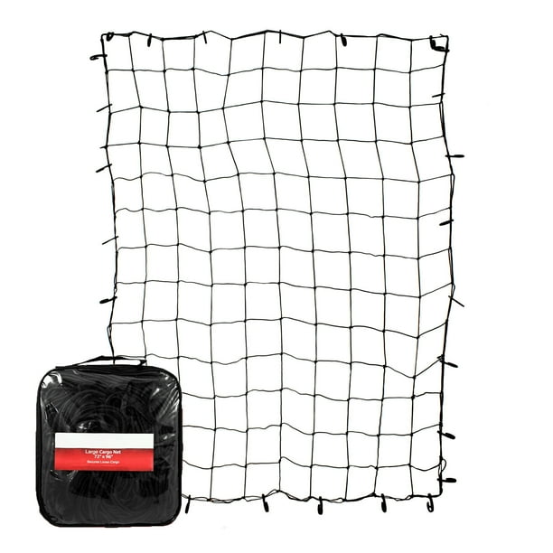 Cargo Net 72” x 96” Inch for Pickup Truck Bed Trailer Luggage Net Heavy ...