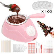 Electric Chocolate Melter Machine, Dual Candy Melts and Cheese Fondue ...