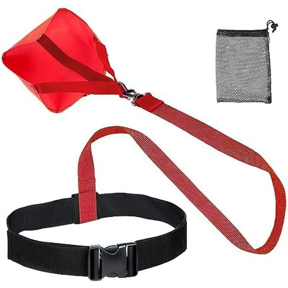 FINIS 8 Inch Swim Parachute - High Quality Training Accessory - Red ...