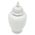 Red Lantern 24" White Ridged Temple Jar - Walmart.com