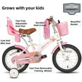 JOYSTAR Little Daisy 16 Inch Kids Bike for 4 5 6 7 Years Girls with ...