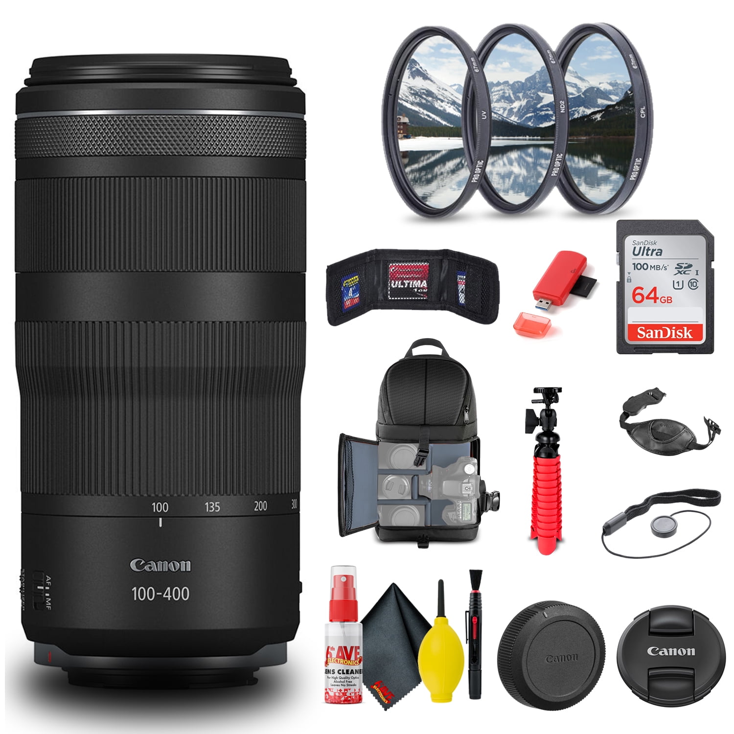 Click here for Canon Rf 100-400mm F/5.6-8 Is Usm Lens (5050c002)... prices
