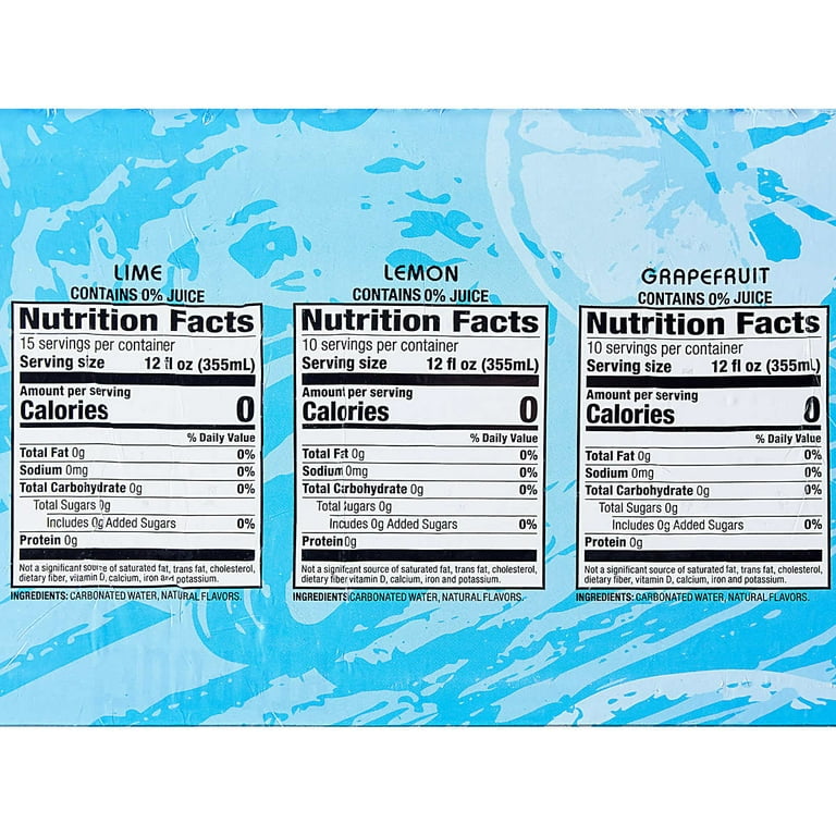 Kirkland Sparkling Flavored Water