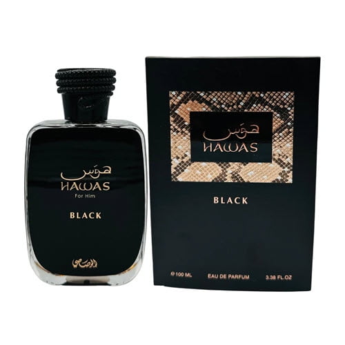 Click here for Rasasi Hawas Black Edp For Him 100 Ml / 3.33 Fl. O... prices