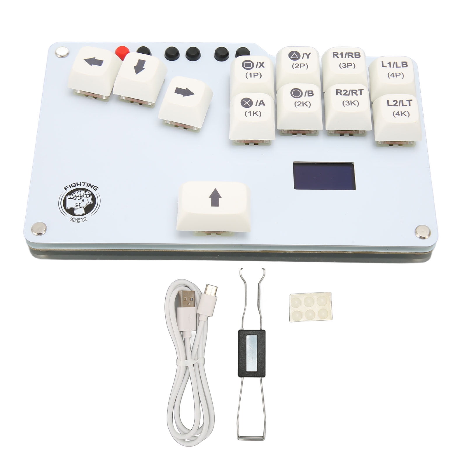 Para teclado de caja de lucha para Hitbox WASD GP2040 CE Fightstick ...