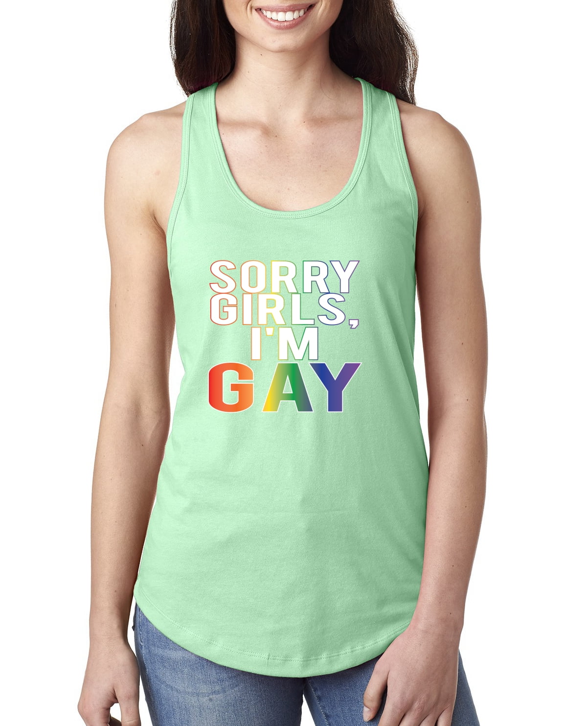 Wild Bobby Sorry Girls Im Gay Funny Gay Lgbt Lesbian Pride Womens