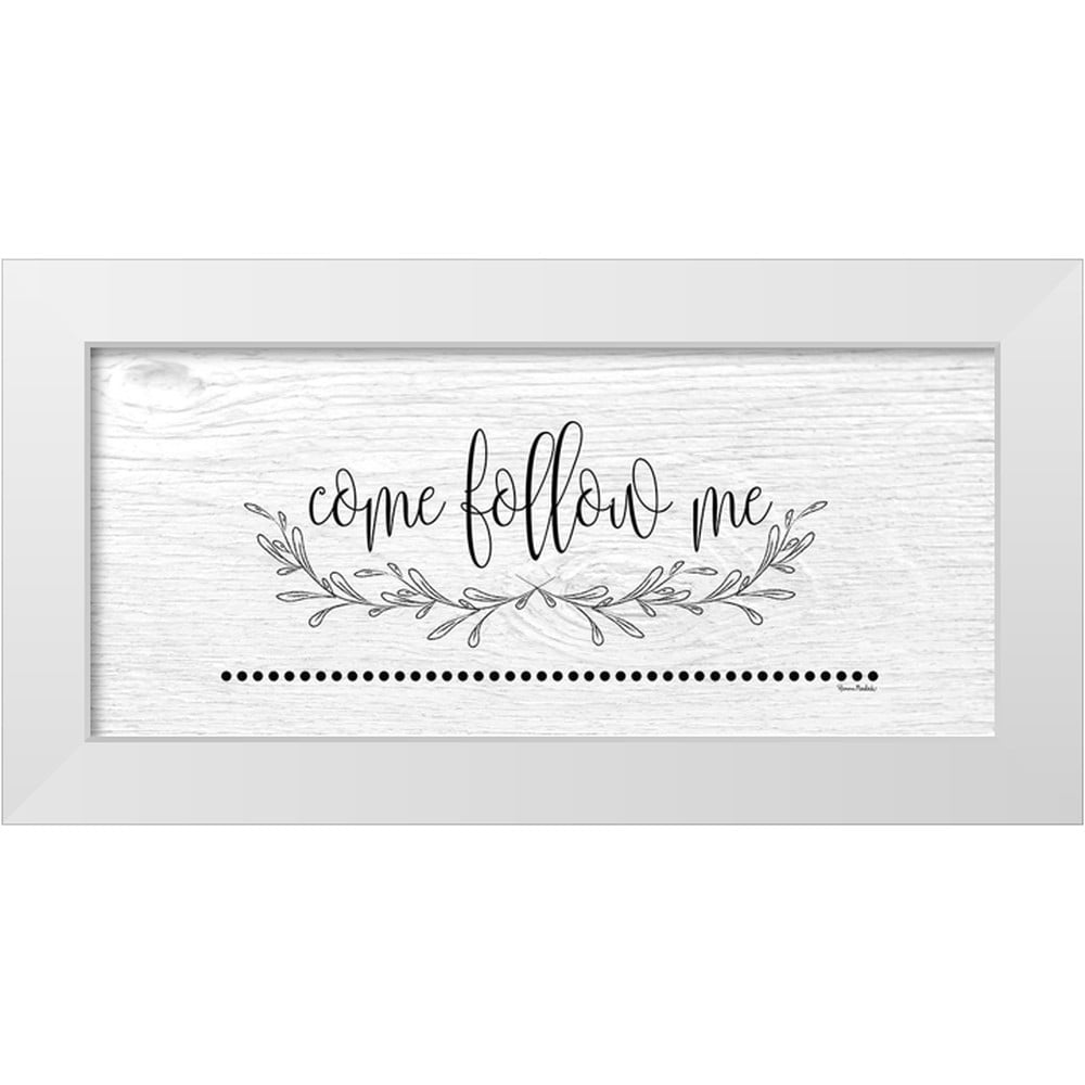 Murdock, Ramona 24x13 White Modern Wood Framed Museum Art Print Titled ...