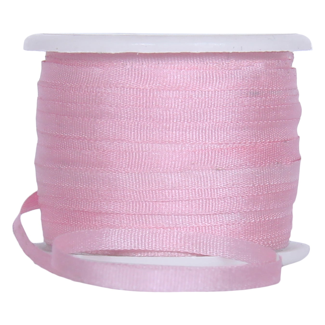 100% Pure Silk Ribbon by Threadart - 2mm Pink - No. 544 - 3 Sizes - 50 ...