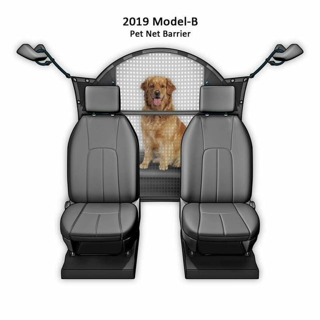 Travelin K9 Pet Net Vehicle Safety Mesh Dog Barrier - 50" W for SUV/Car ...
