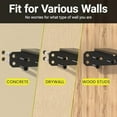 12 Pack 10" Floating Shelf Bracket, Shelves Brackets, Wood Shelving ...