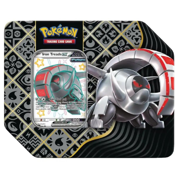 Pokemon Sword & Shield Scorching Fire Stacking Tin (3 Booster Packs & 1 ...