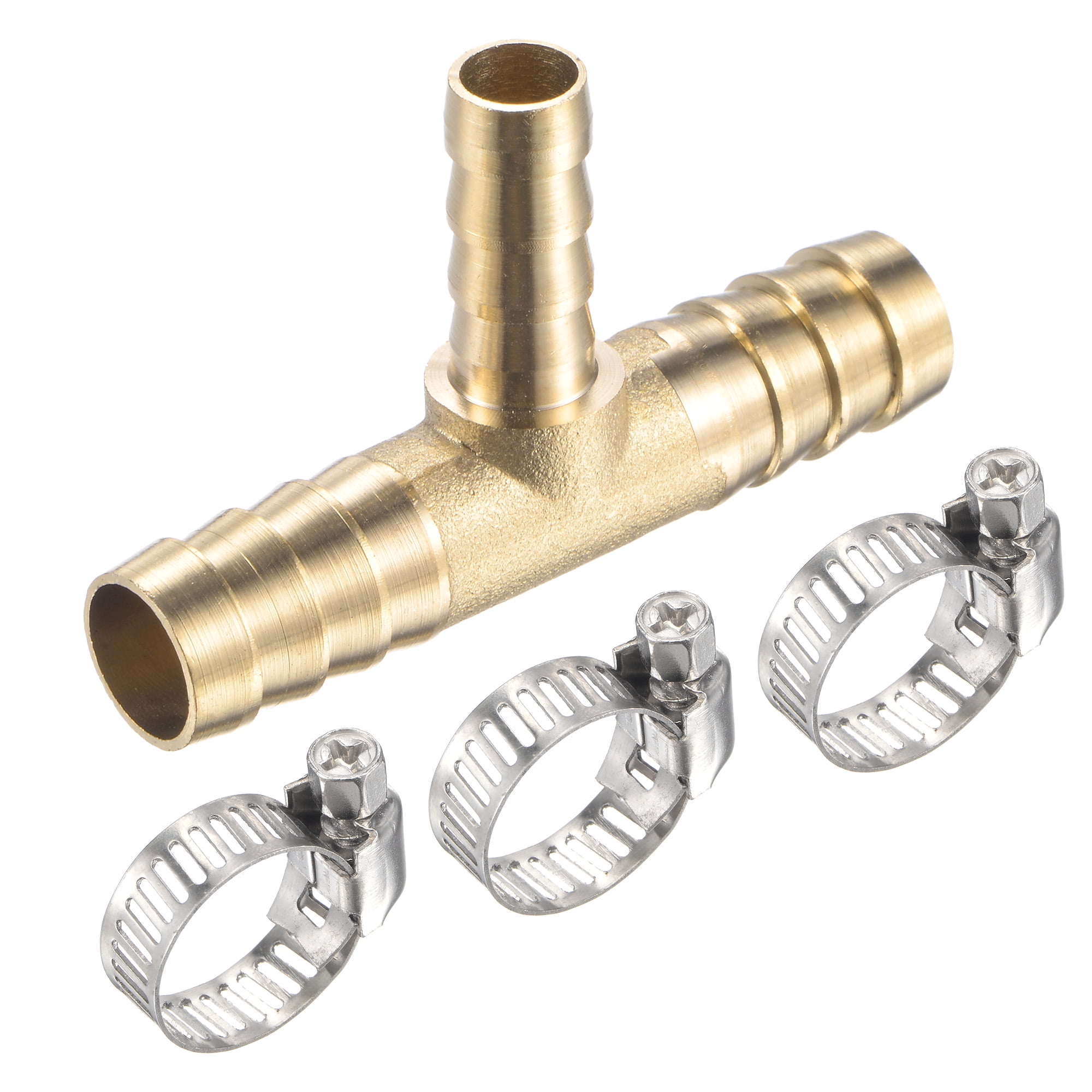 Click here for Unique Bargains 3/8x3/8x1/4 Od Barb Brass Tee Hose... prices