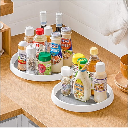 FanShow 1 Pack Spice Carousel Spice Cabinet Spice Rack Kitchen Spice ...