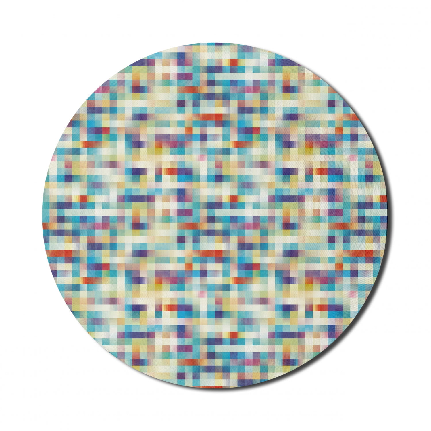 Modern Mouse Pad for Computers, Colorful Low Poly Geometric ...