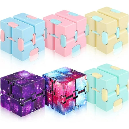 6 Pieces Infinity Cube Fidget Toy Mini Infinity | Walmart Canada