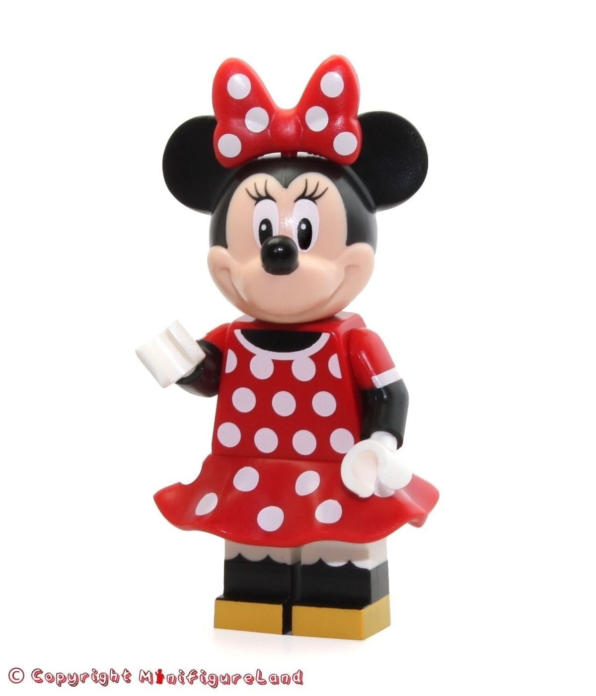 LEGO Disney MiniFigure - Minnie Mouse (Red Polka Dot Dress) From Castle ...