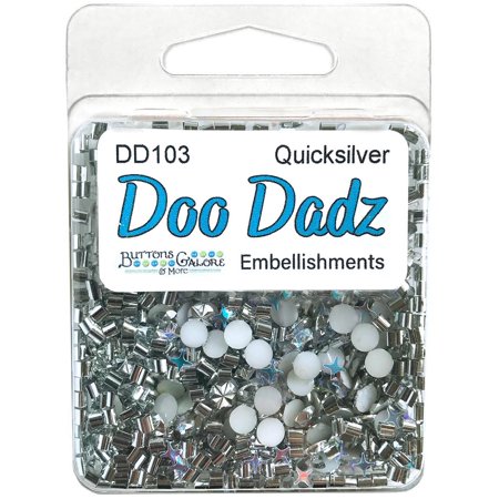 Buttons Galore Doodadz Embellishments-Quicksilver | Walmart Canada