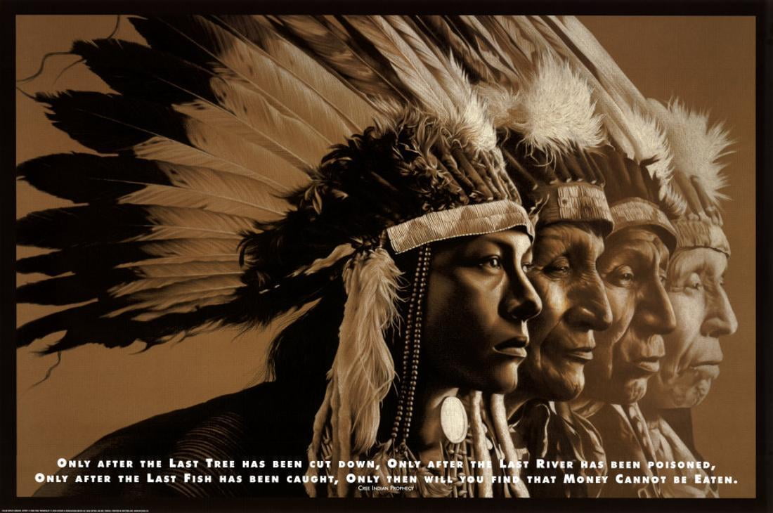 Native Wisdom Poster - Walmart.com