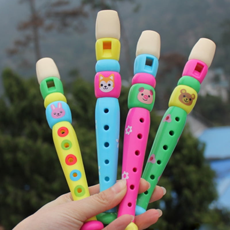 Kid Piccolo Flute Plastic Musical Instrument Children Early Education ...