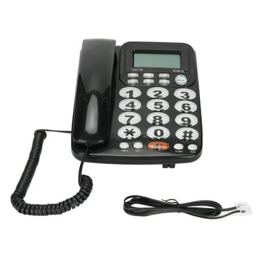 AT&T CL2940 Corded Single Line Speakerphone Caller ID/Call Waiting with Large Tilt Display ...
