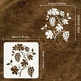 1pc Grapevine Stencil 30x30cm Small Grape Wall Stencil Template Classic ...