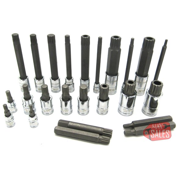 Triple Square Socket Sets