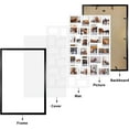 2 Pack 4x6 Picture Frames Collage with 24 Openings, Multi Photo Frame ...