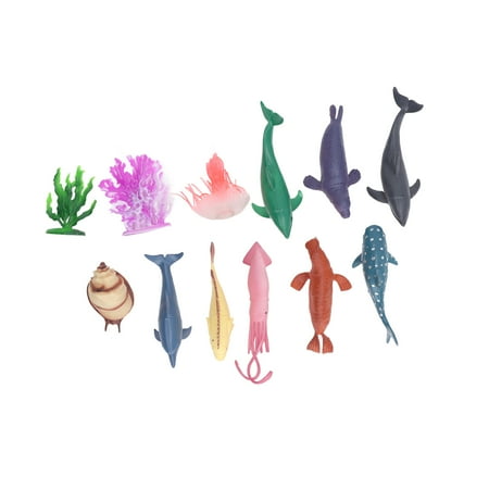 Ocean Animals Models, Safe Educational Fun Sea Animals Figure For Gift ...