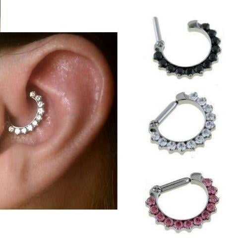 Rook And Daith Piercing