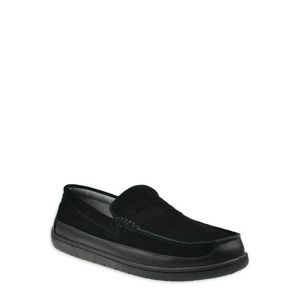 George Men's Genuine Suede Penny Loafer Slipper - Walmart.com