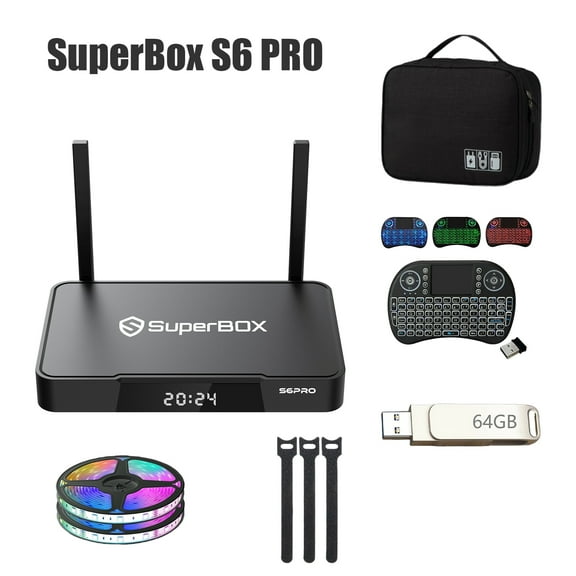 2025 Streamx X2 Max Superbox,6K Ultra Hd with 4GB+64G , 1700+ Live TV ...