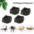 Small Arachnid Water Bowl 4pcs, Pet Water Dish for Tarantulas Scorpions ...