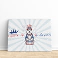Happy 4th of July Patriotic Siberian Husky Marching Band Uniform ...