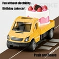 Children’s Simulation Toy Car – Cute Cake-Themed Design, Durable ...